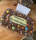Printed Text Personalised Chocolate Slab & Gift Box – Cocoa & Paper